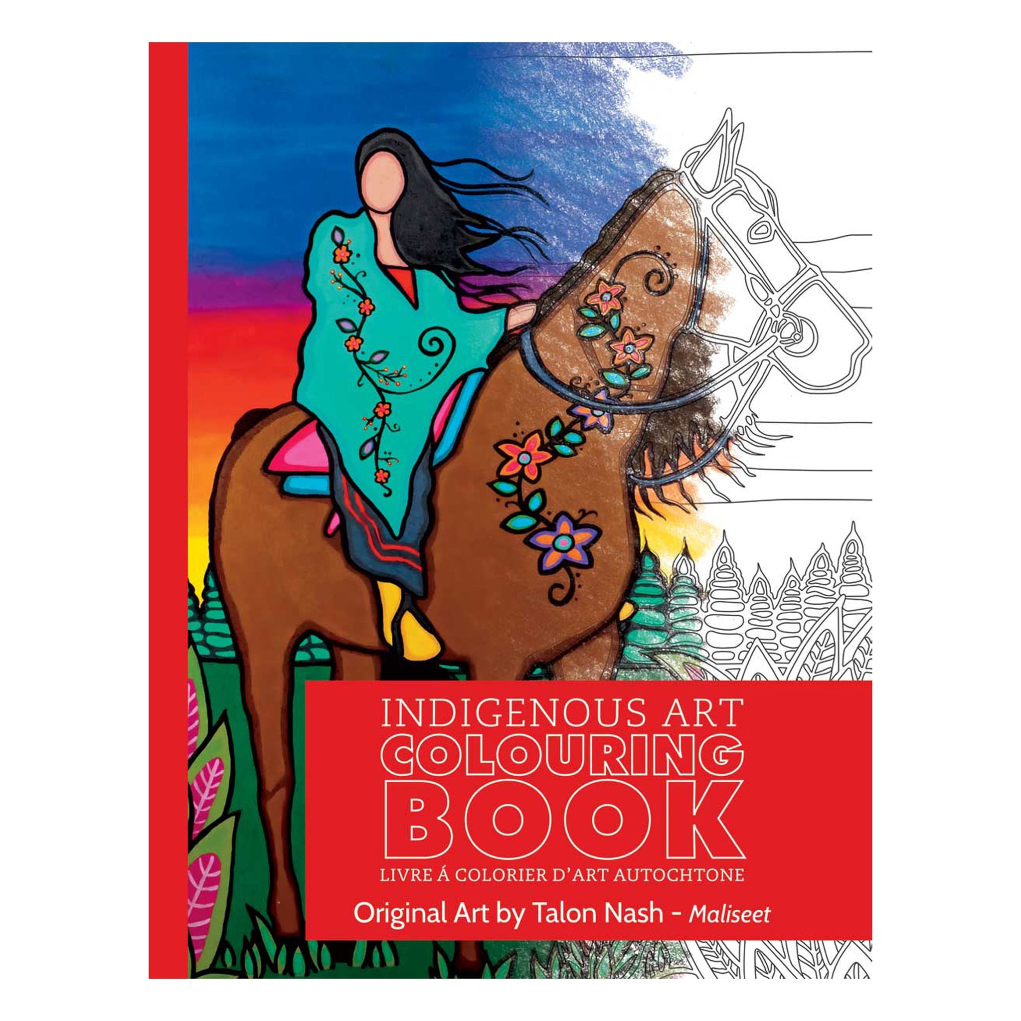 Indigenous Art Colouring Books Original Canadian Art Cultural Stories ...